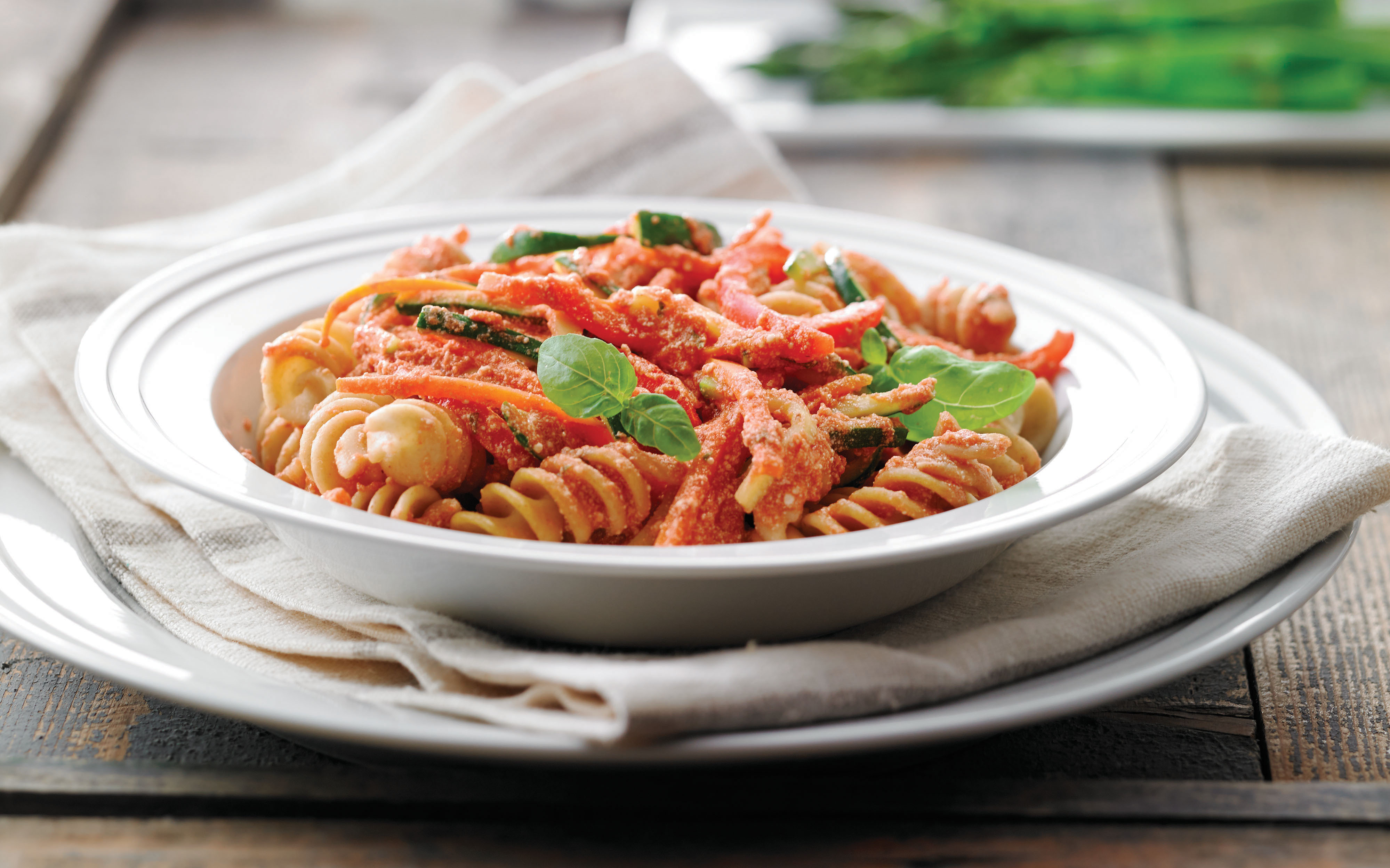 Tomato and ricotta pasta